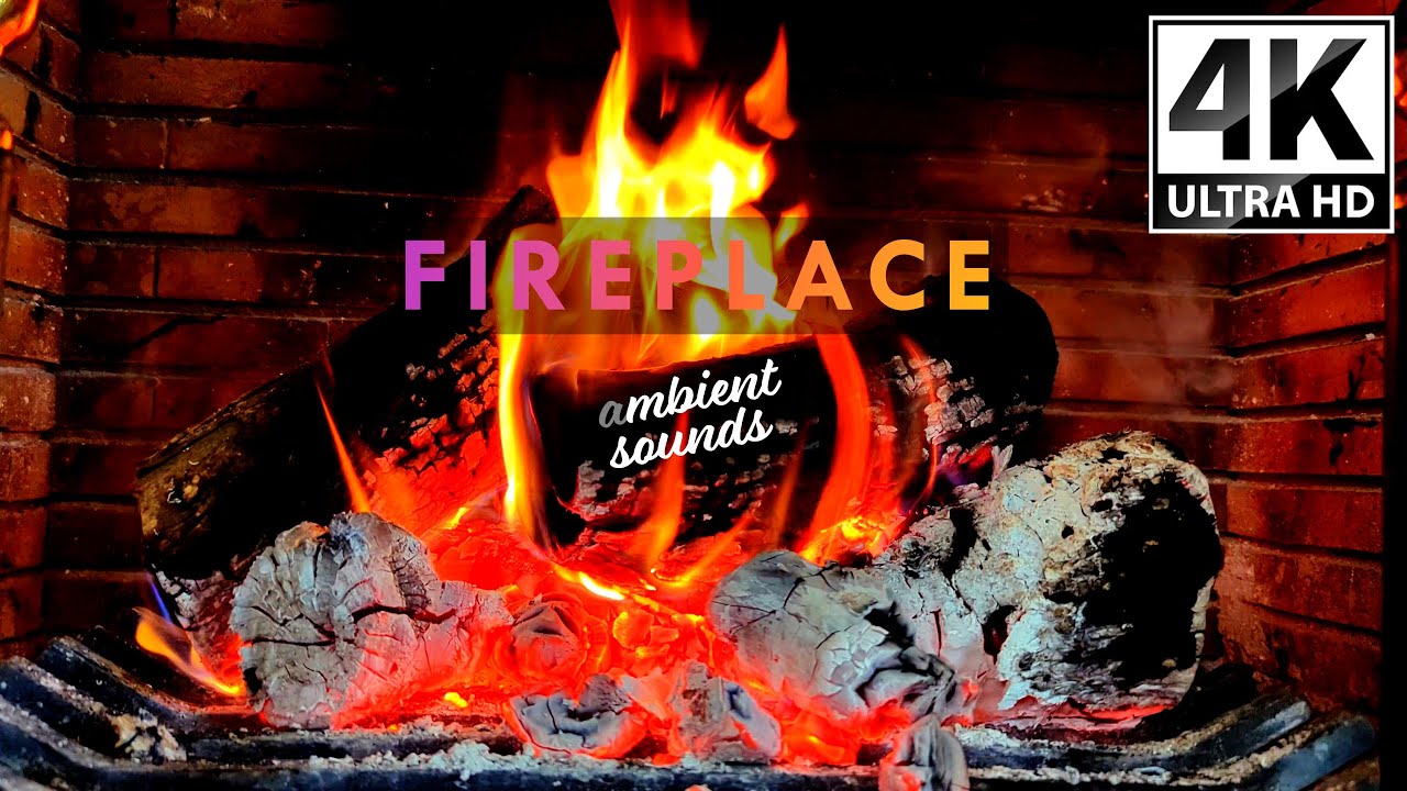 Real Fireplace 4K🔥 | Fire sounds - Aurora.ai - YouTube