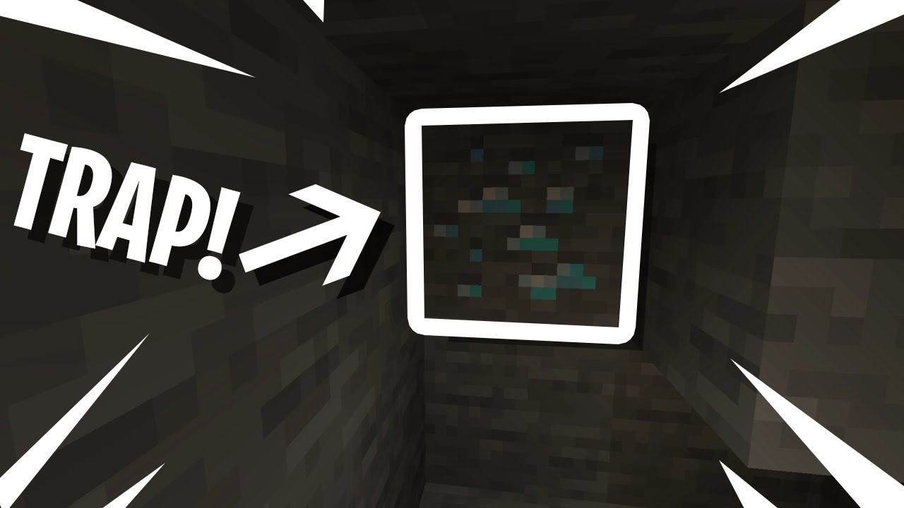 How to make the Diamond trap | Minecraft Tutorials - YouTube