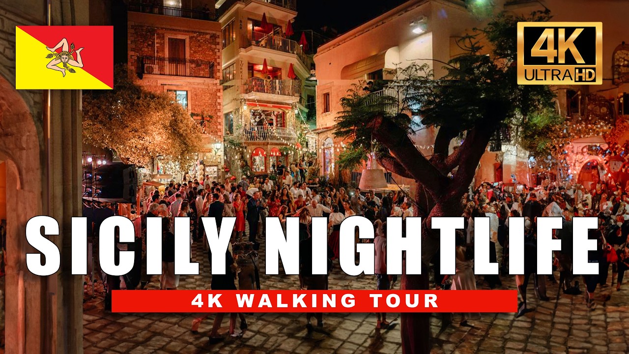 🇮🇹 Midnight in Palermo, Italy - Stroll Through Sicily's Historic ...