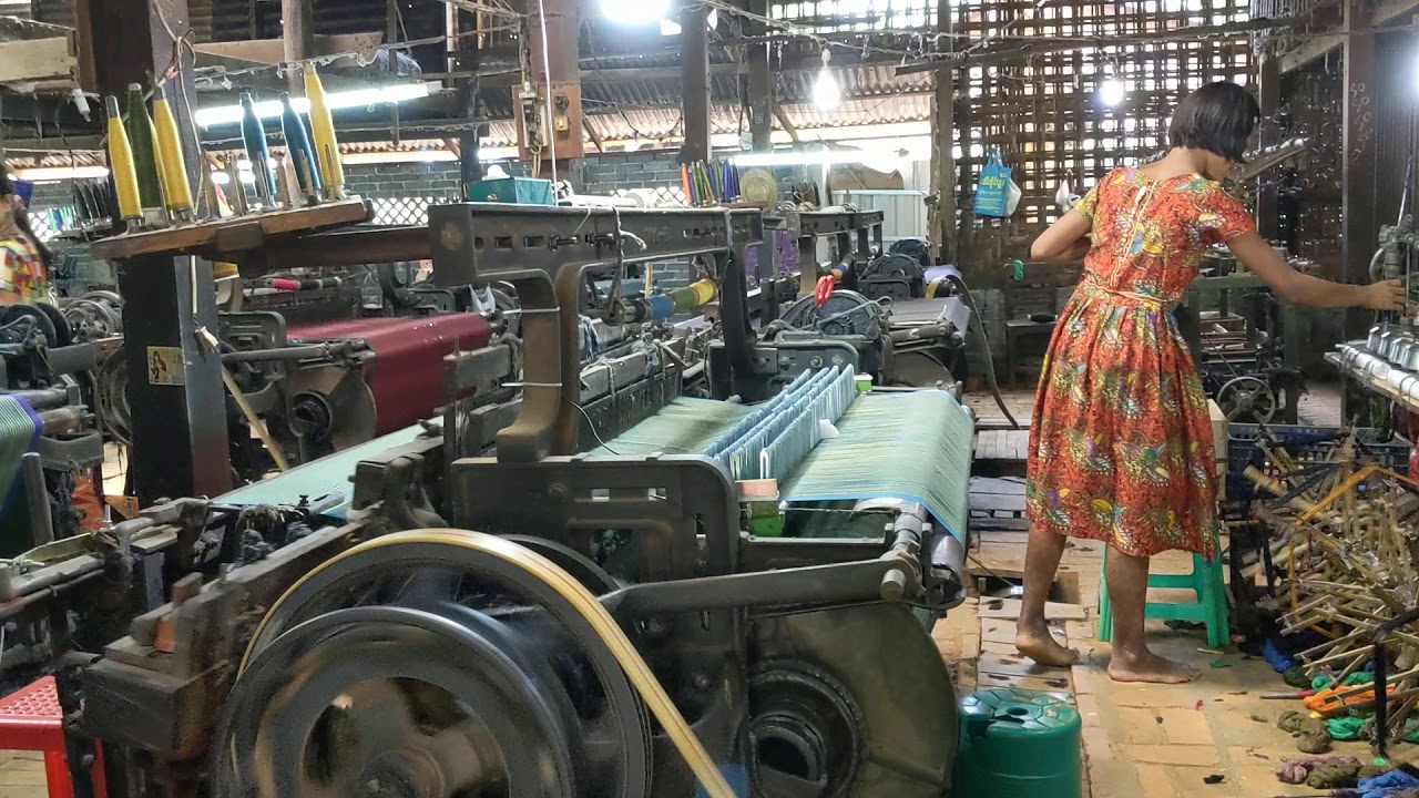 Textile Factory - Myanmar - YouTube