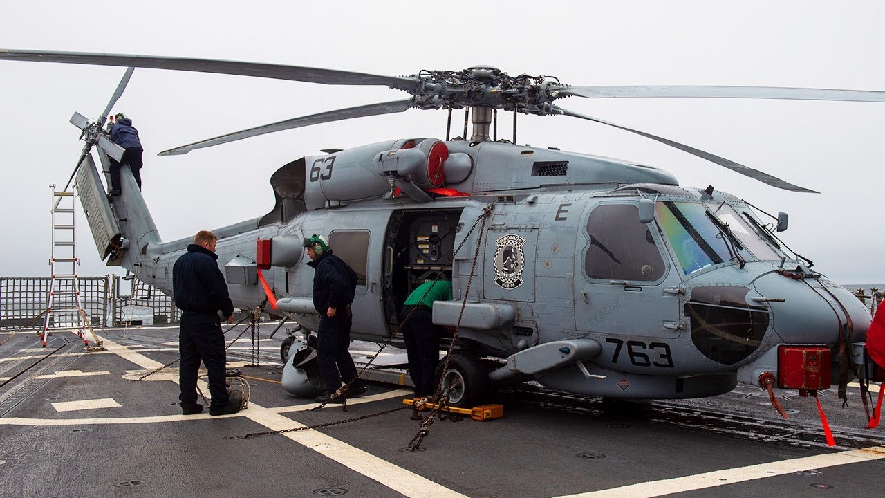 U.S. Approves Sale of 24 MH-60R Seahawk Helicopters to India - YouTube