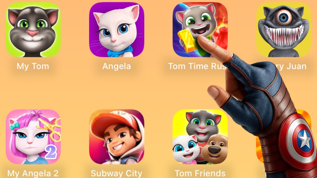 I play Tom Time Rush, Android iOS Gemeplay, Viral Games 2025, USA ...