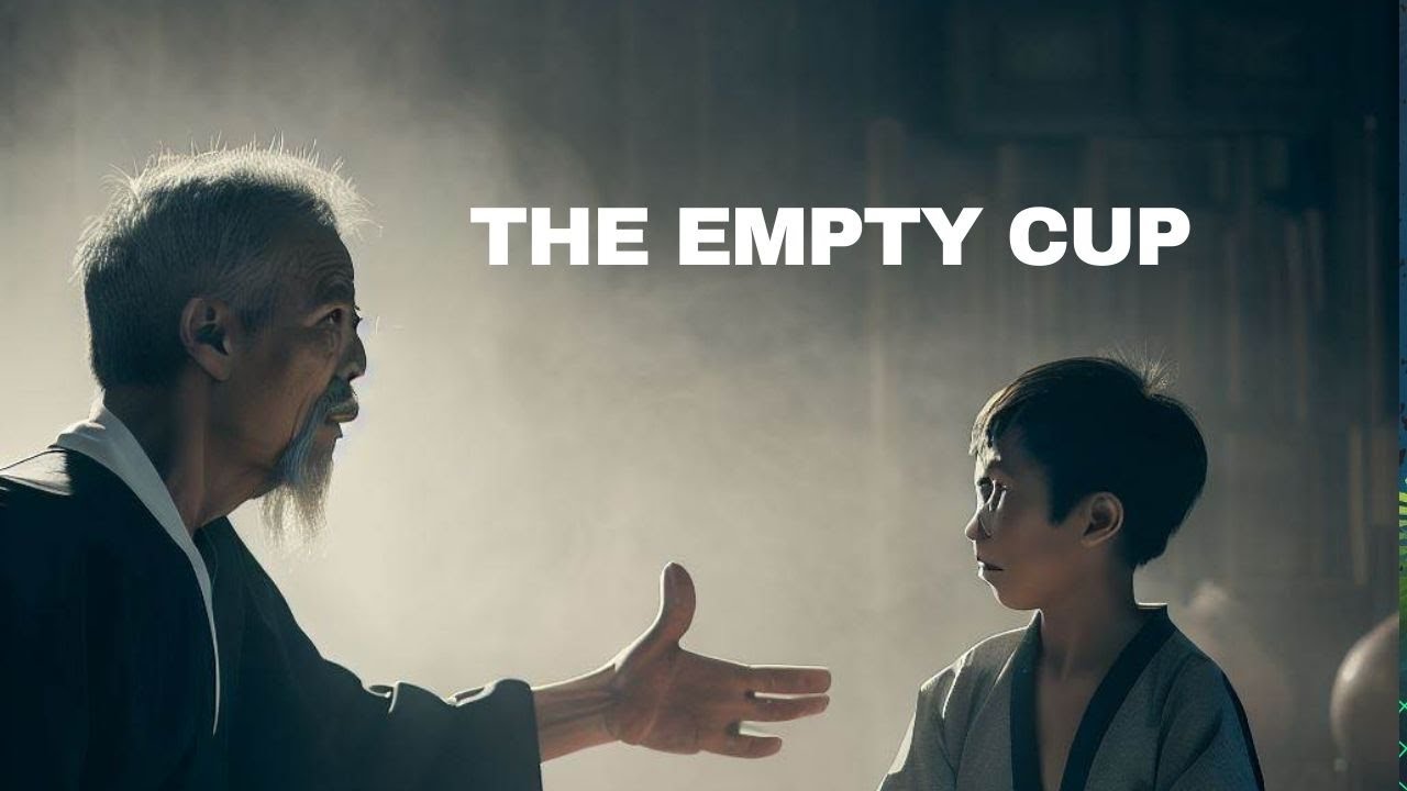 The Empty Cup. A story about a young man who seeks the wisdom of Master ...