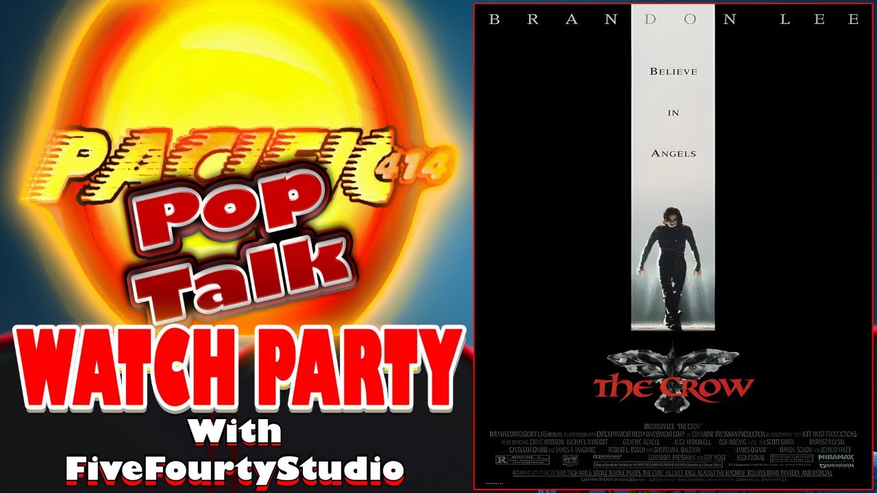 Pacific414 Pop Talk Watch Party with FiveeFortyStudio: The Crow (1994 ...