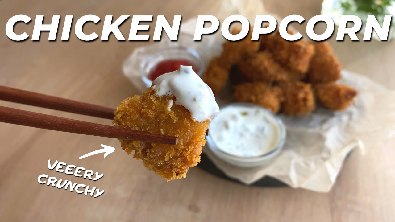 Crunchy Chicken Popcorn 🍗🍿Fried Chicken Bites Recipe - YouTube