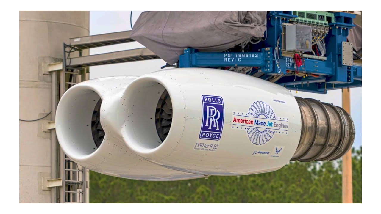 B-52 Bombers to Get Insane Upgrade with F130 Turbofan Engines - YouTube