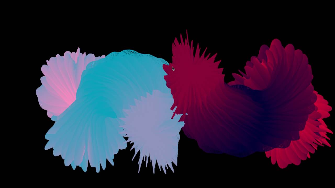 Two "Color" Boids flocks. - YouTube