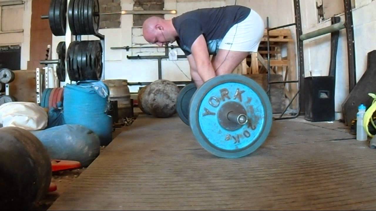 100kg x5 Pendlay rows - YouTube