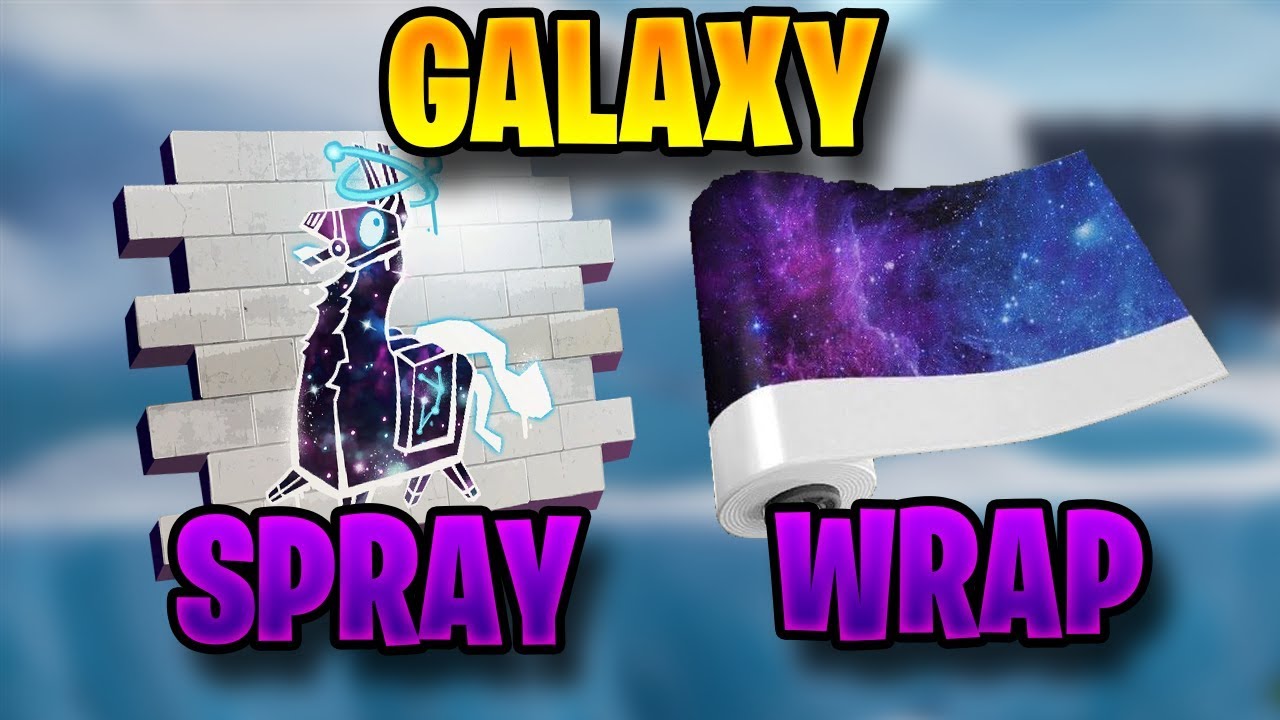 HOW TO GET THE NEW (RARE) Galaxy Llama Spray And Weapon Wrap - YouTube