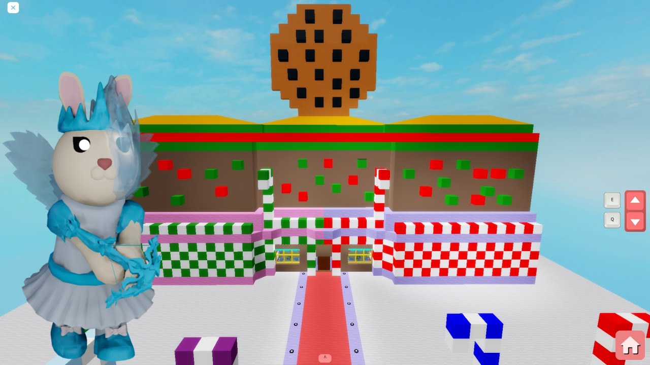 ROBLOX PIGGY ALT BUNNY'S GINGERBREAD HOUSE!! Piggy Build Mode - YouTube