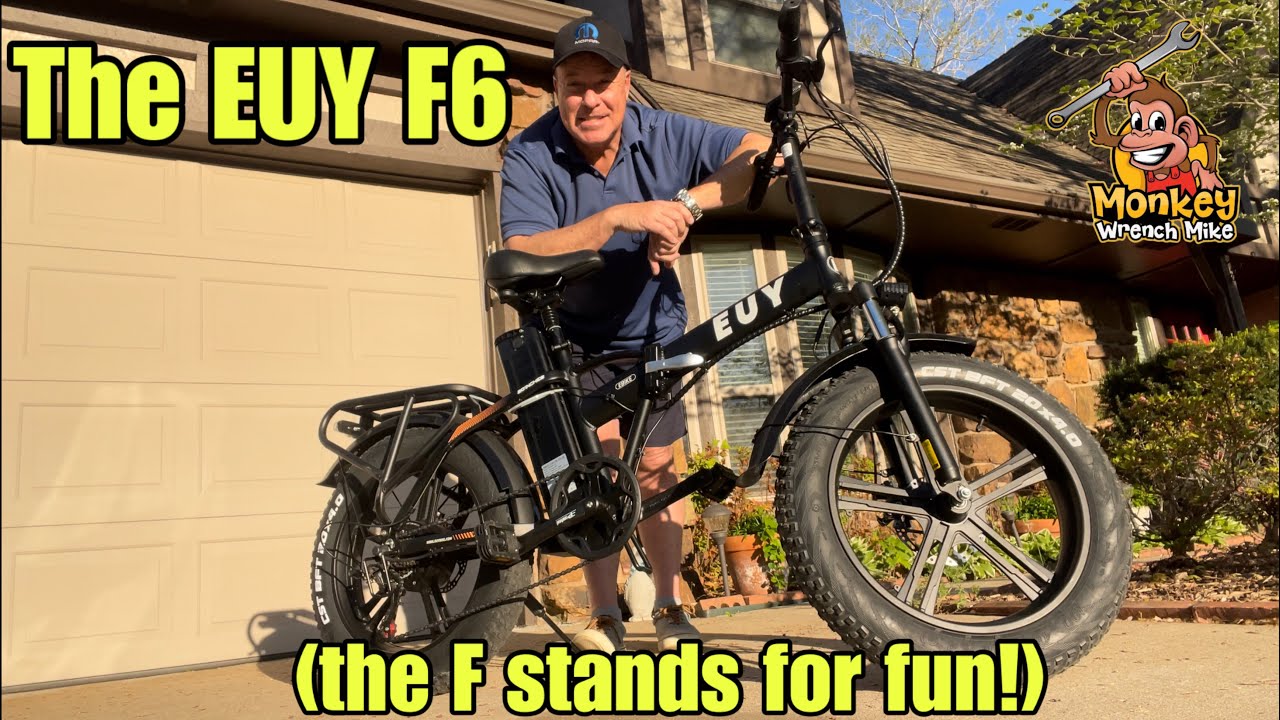 Euy F6 Long Range Fat Tire Bike Review - YouTube