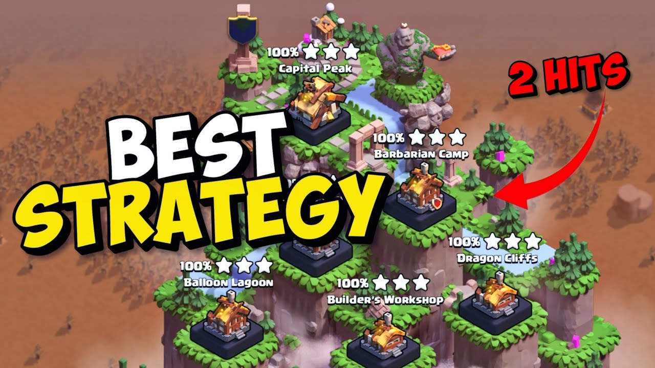 Clan Capital Attack Strategy | Clash Of Clans - YouTube