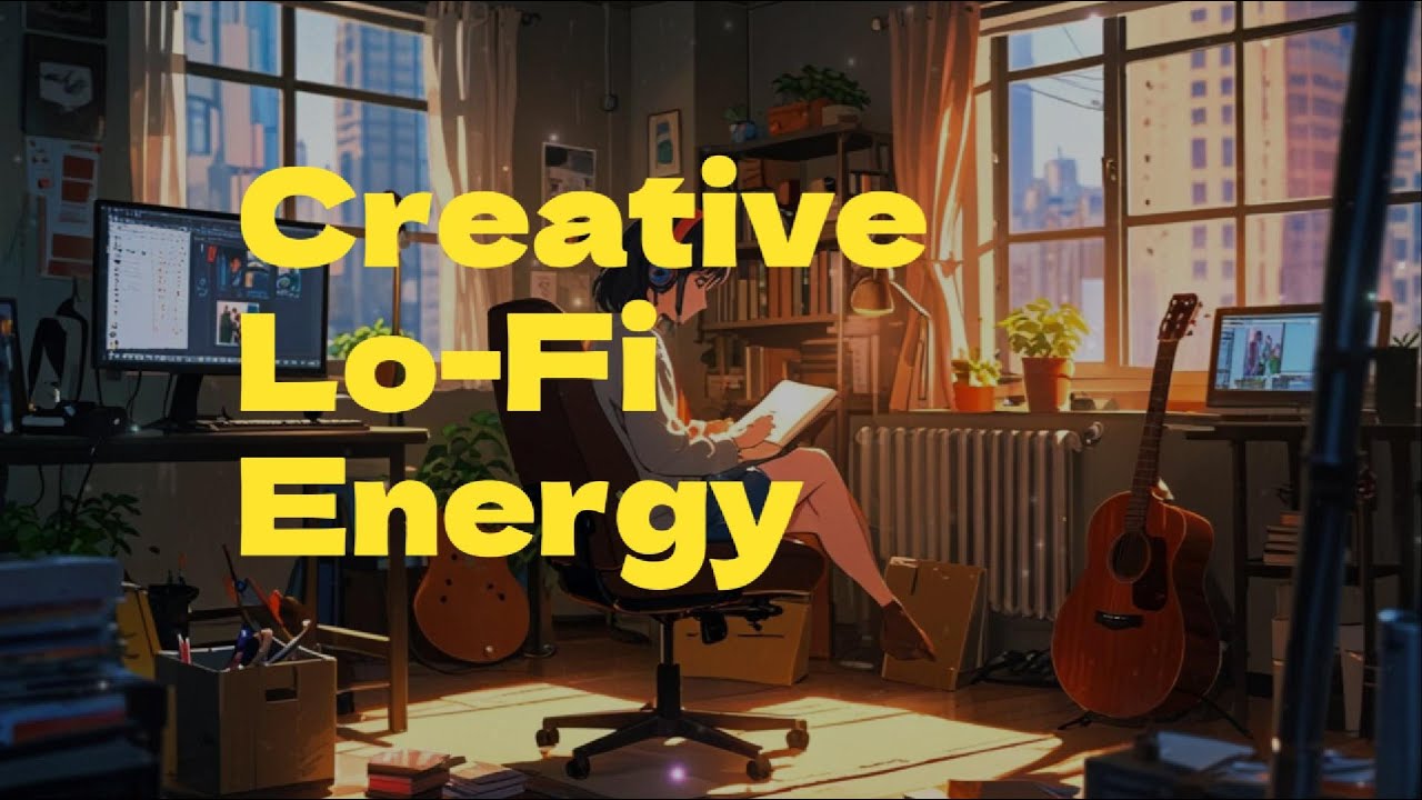 Creative Lo-Fi Energy | Groovy Beats & Bright Chords - YouTube