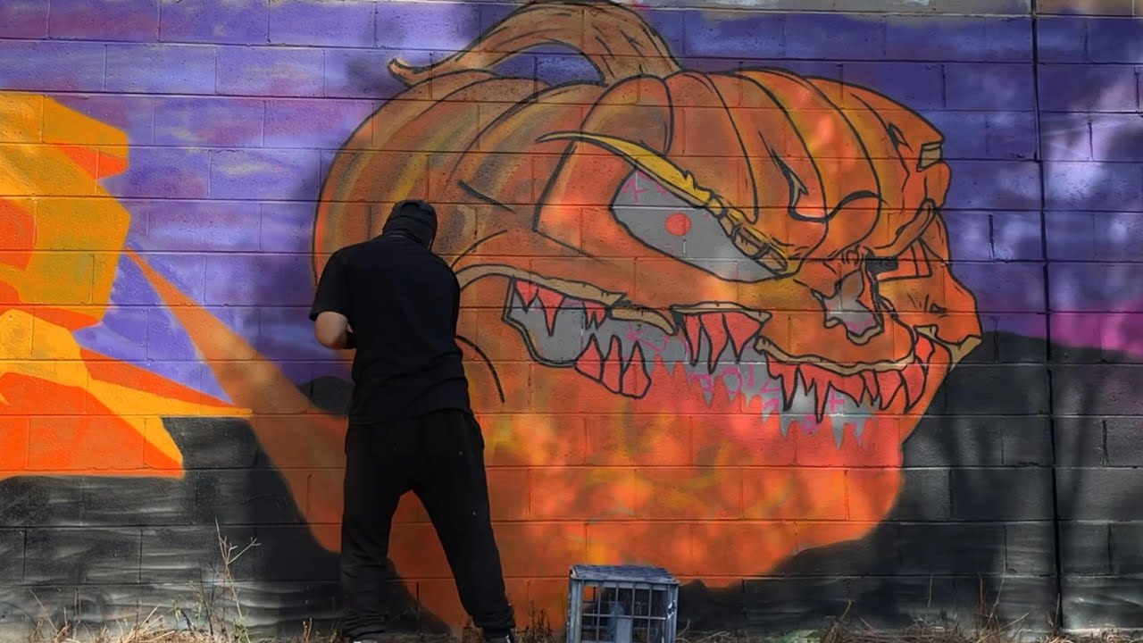 Graffiti | Evil Pumpkin - YouTube