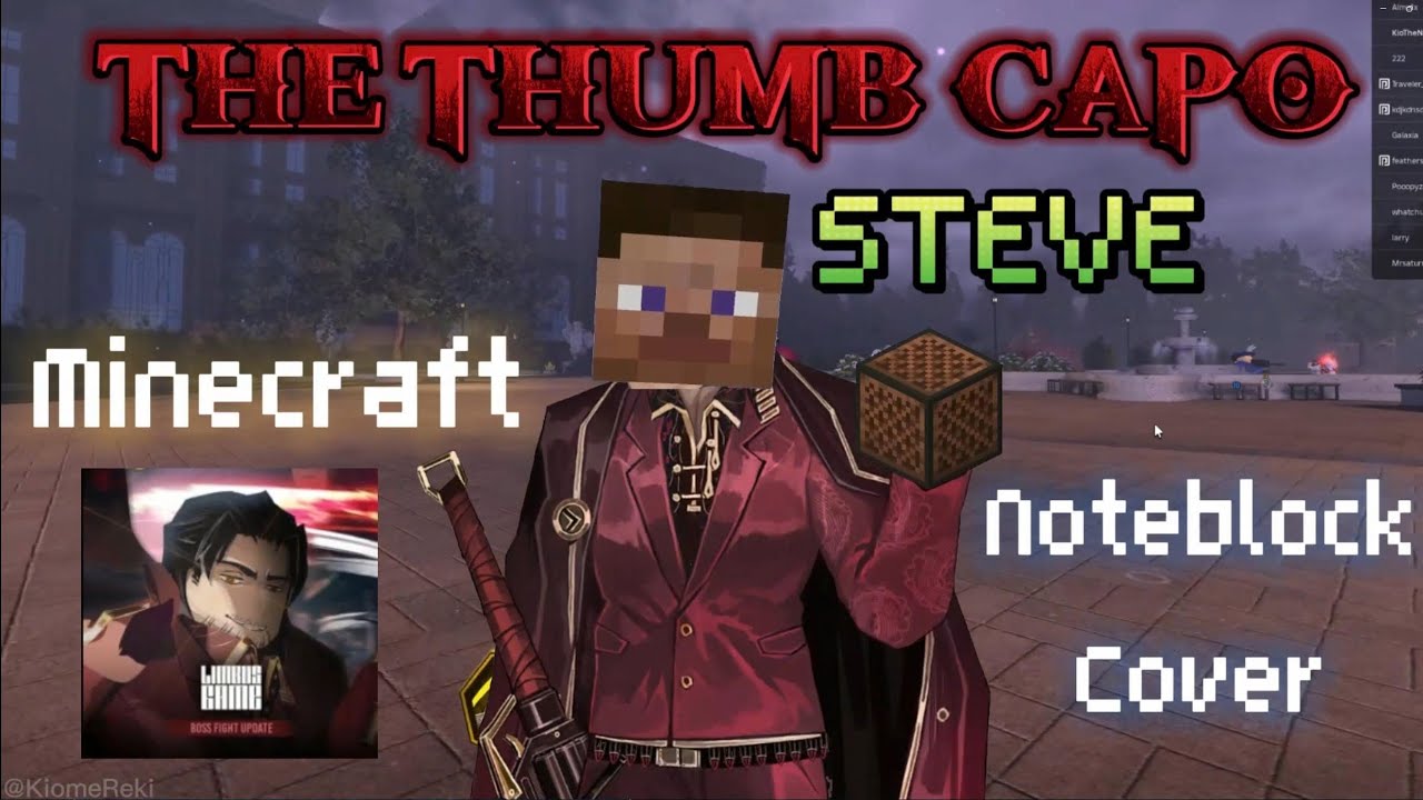 The Thumb Capo STEVE.mp4 /Limbus Game - YouTube