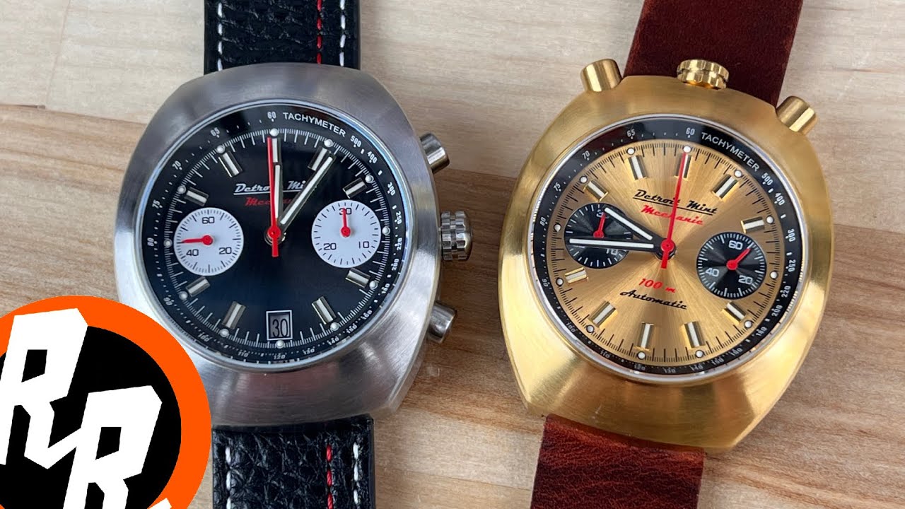 Detroit Mint Mecanic Automatic Chronograph - YouTube