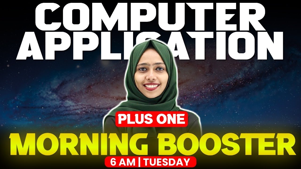 Plus One Computer Application Christmas Exam | |Final Revision | Exam ...