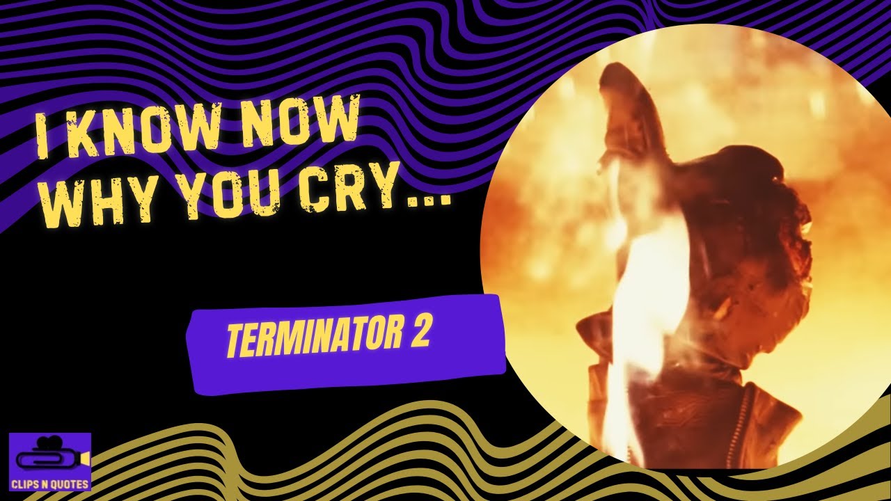 Terminator 2: Judgment Day | [Remastered] "Now i know why you cry ...