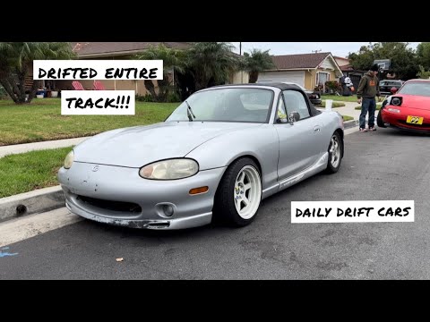 First Drift Event: NB Miata Drifts in Thunderstorm! - YouTube