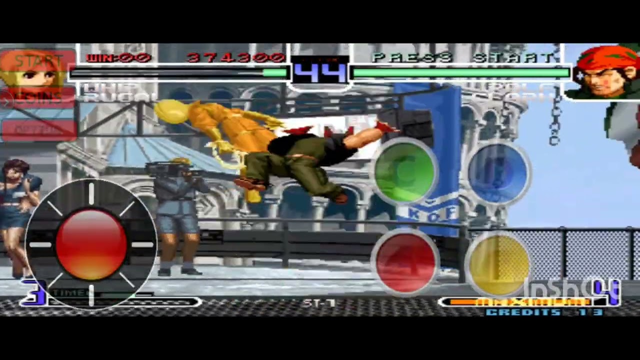 kof 2002 plus 2 gameplay normal - YouTube