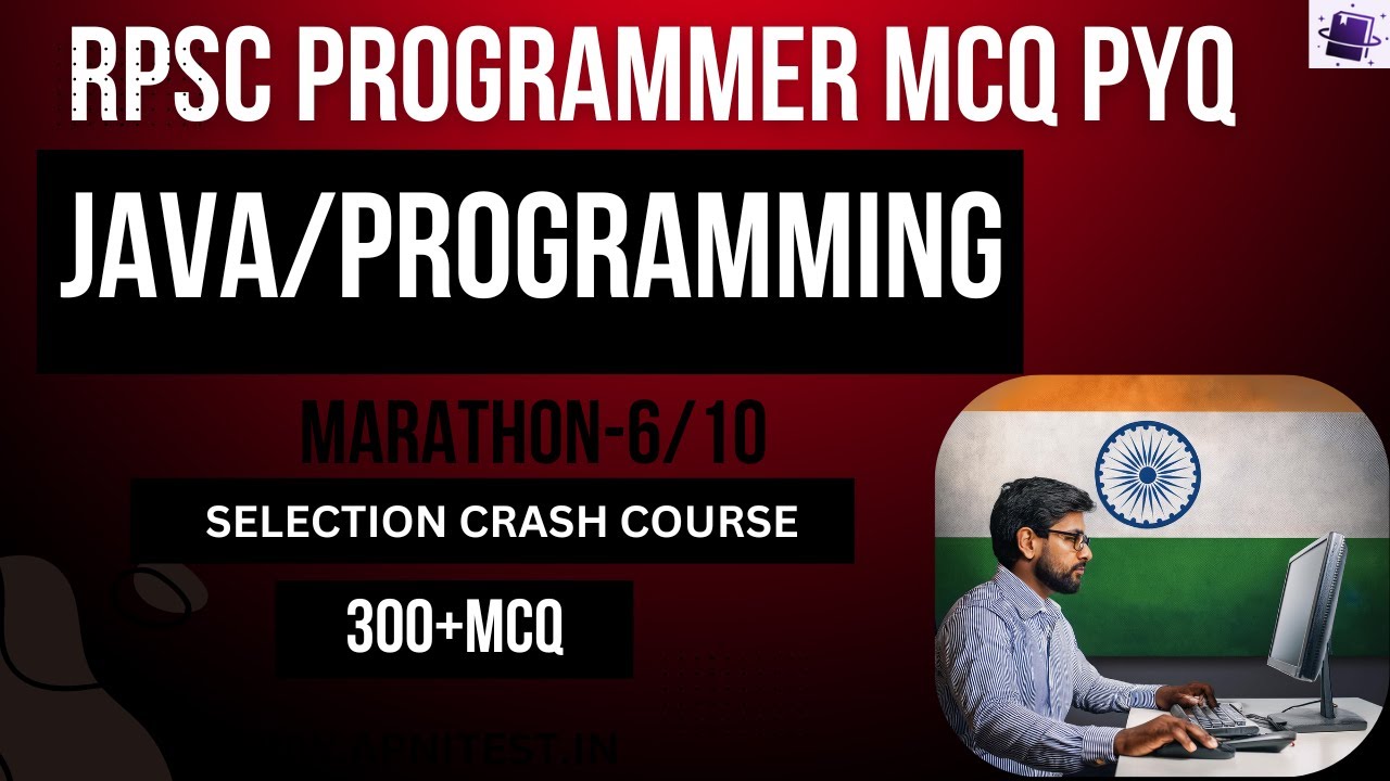 Rpsc Programmer 2024 Javaprogramming Marathon 610apnitest Youtube 5044