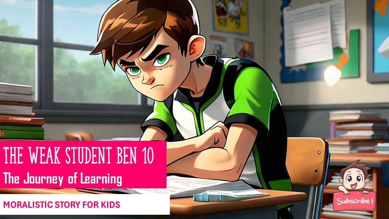 Ben 10: From Weak Student to Top of the Class! | Moral Stories For Kids ...