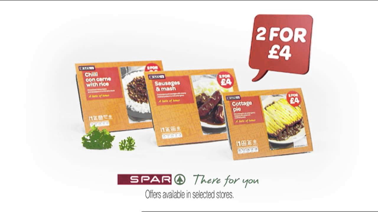SPAR UK TV Advert- Hearty Favourites Offer 2013 - YouTube
