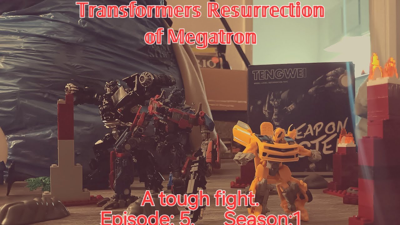 Transformers Resurrection of Megatron: a tough fight - YouTube