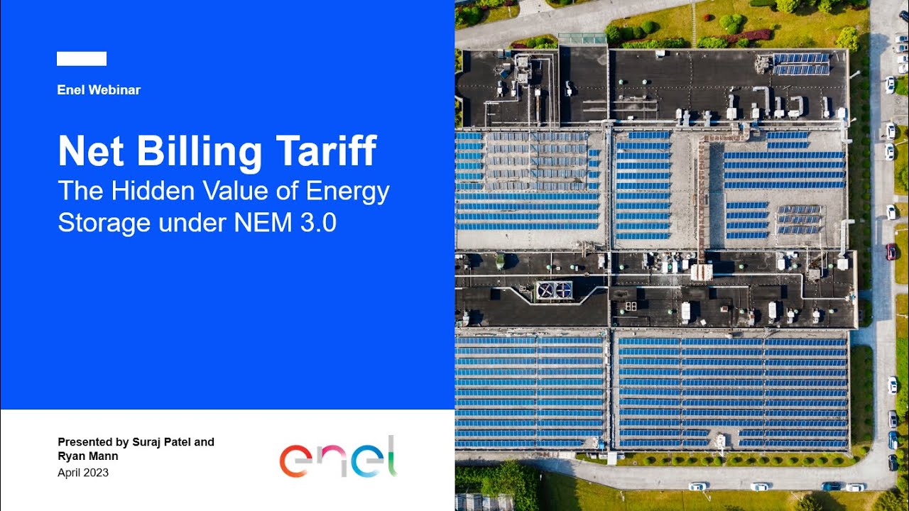 The Hidden Value of Energy Storage Under NEM 3.0 - YouTube