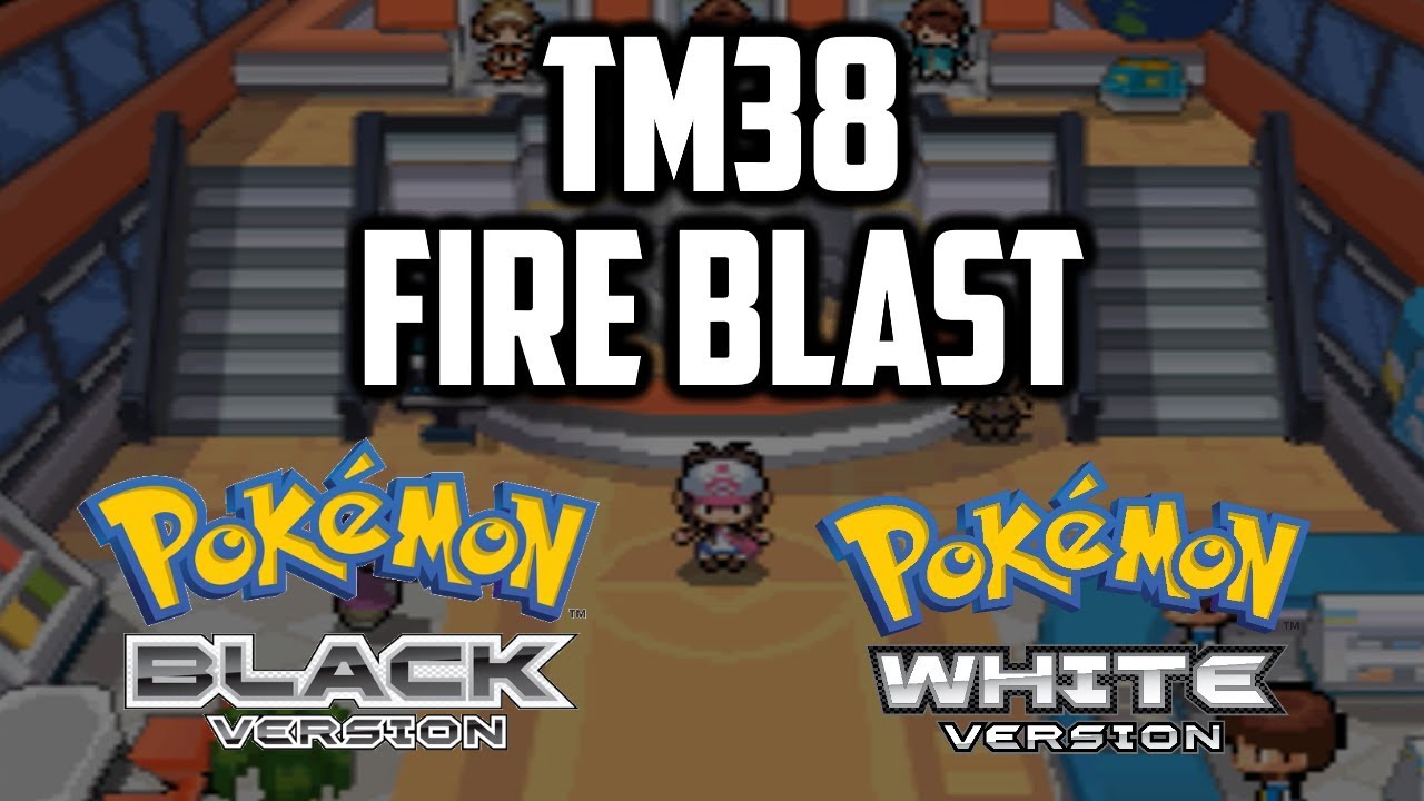 Where to Find TM38 Fire Blast in Pokemon Black & White - YouTube