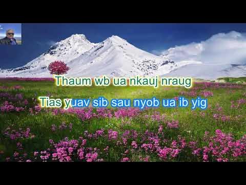Thaum Kuv Pom Dheev Koj Karaoke By: Lis Pos - YouTube