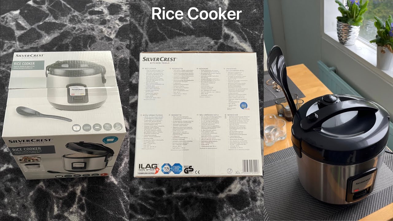 Rice Cooker - SilverCrest kitchen tools / Loistava riisikeitin ja ...
