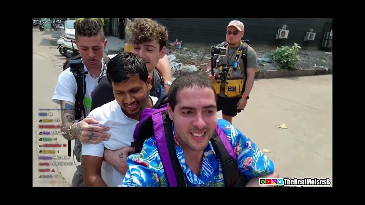 Ice Poseidon reunites with Sam Pepper in India , Ice and Moises take a ...