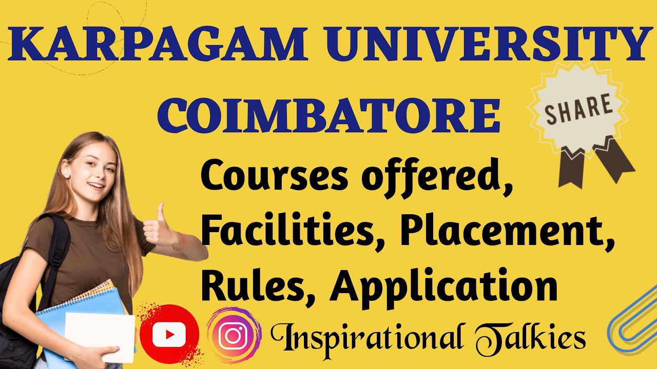 Karpagam Academy of higher education and research, Coimbatore Details ...