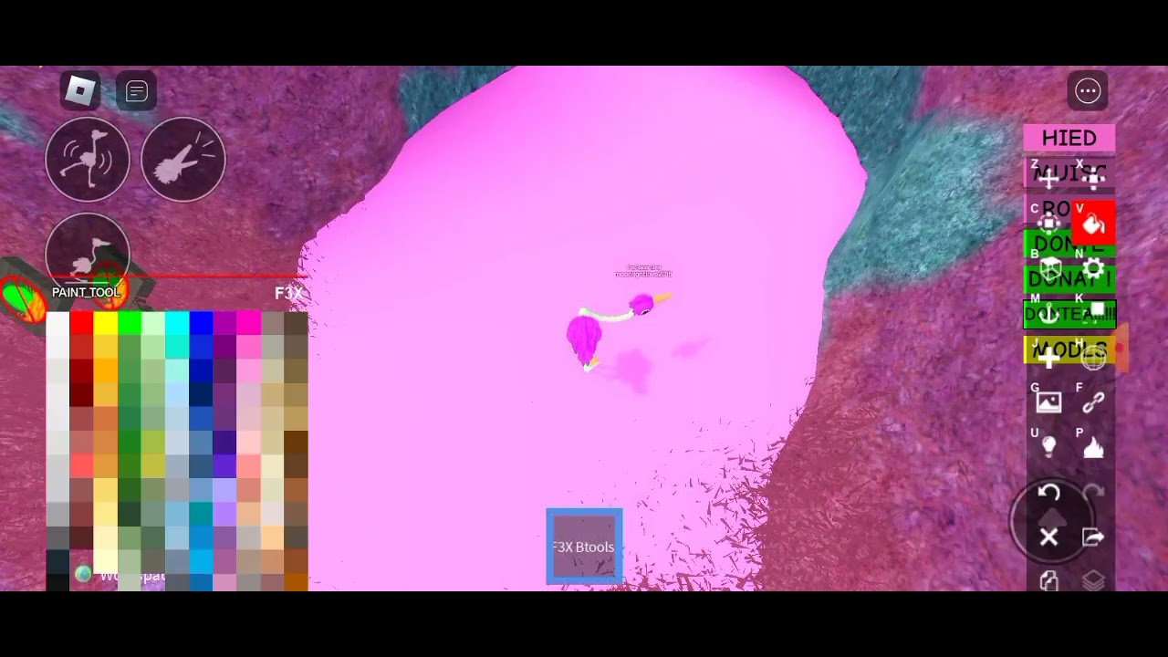 How to make a shiny pond (Roblox BIRD) Works with all btool games - YouTube