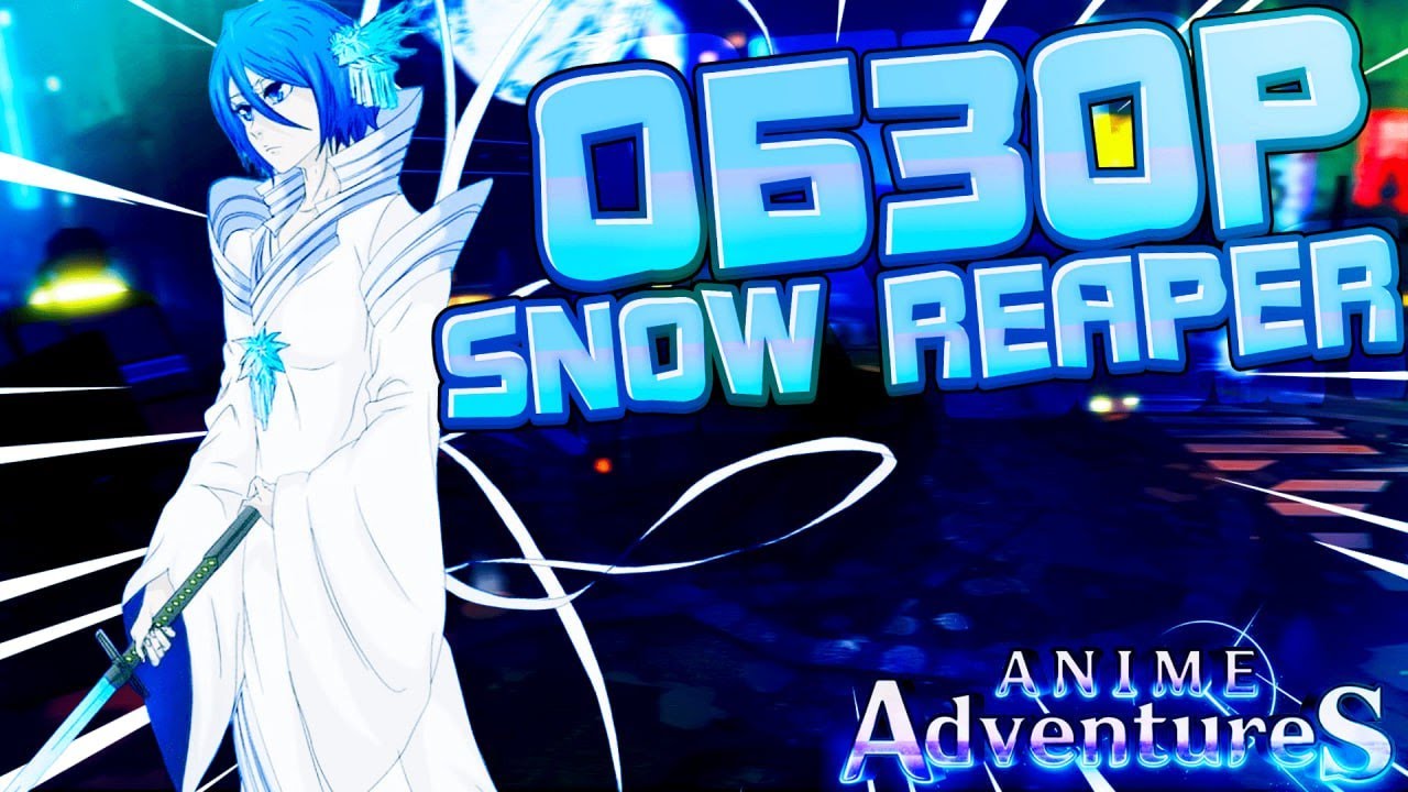 Anime Adventures | Showcase | Snow Reaper #animeadventures - YouTube