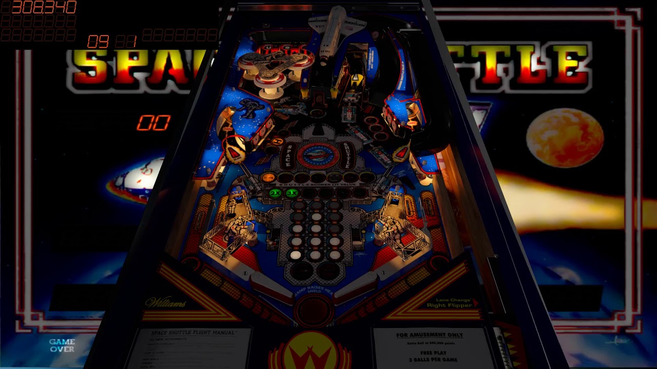 Space Shuttle Pinball (Bord) VPX - YouTube