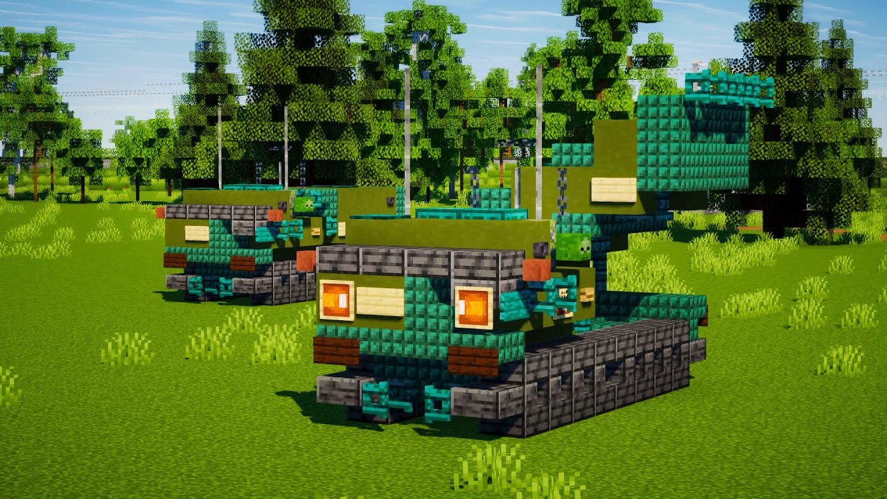 Minecraft M270 MLRS Rocket Launcher Tutorial - YouTube