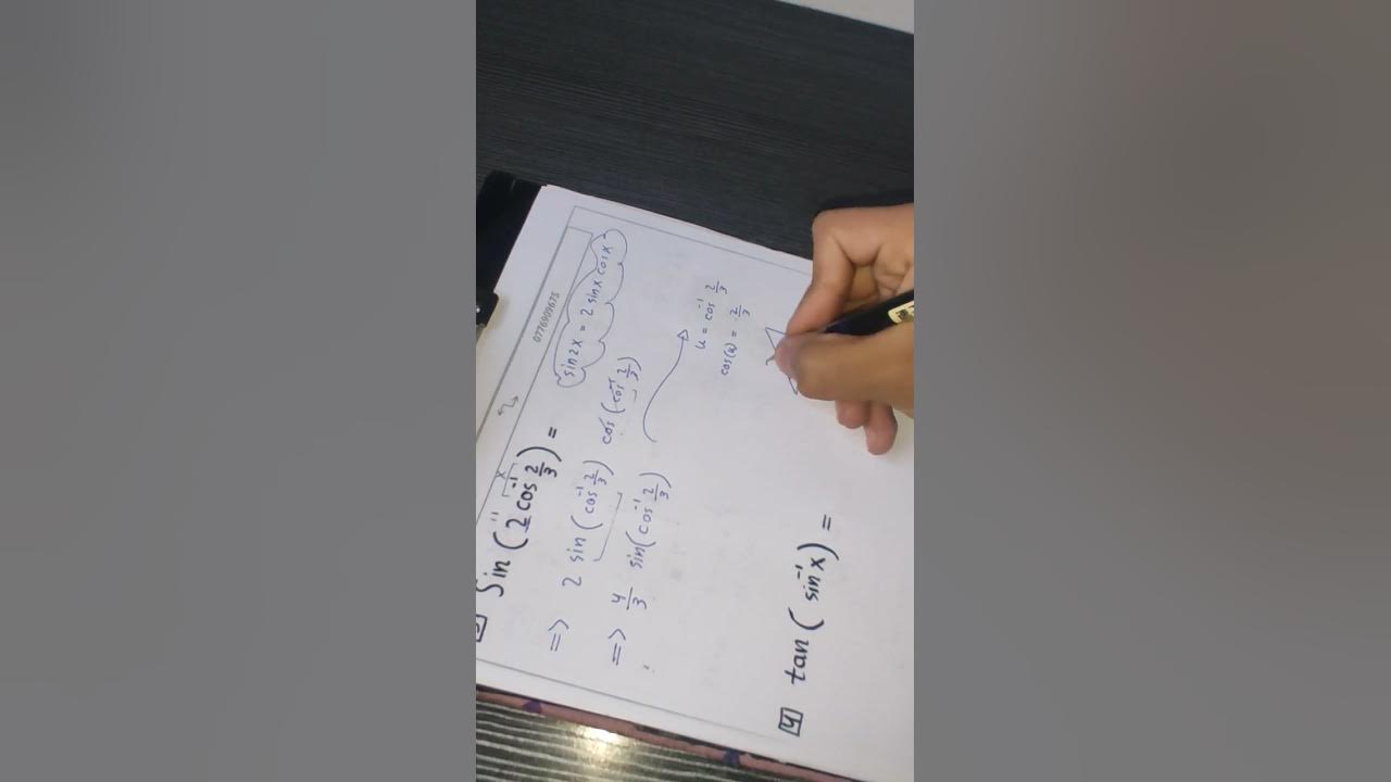 Inverse Trigonometric functions part (3) - YouTube