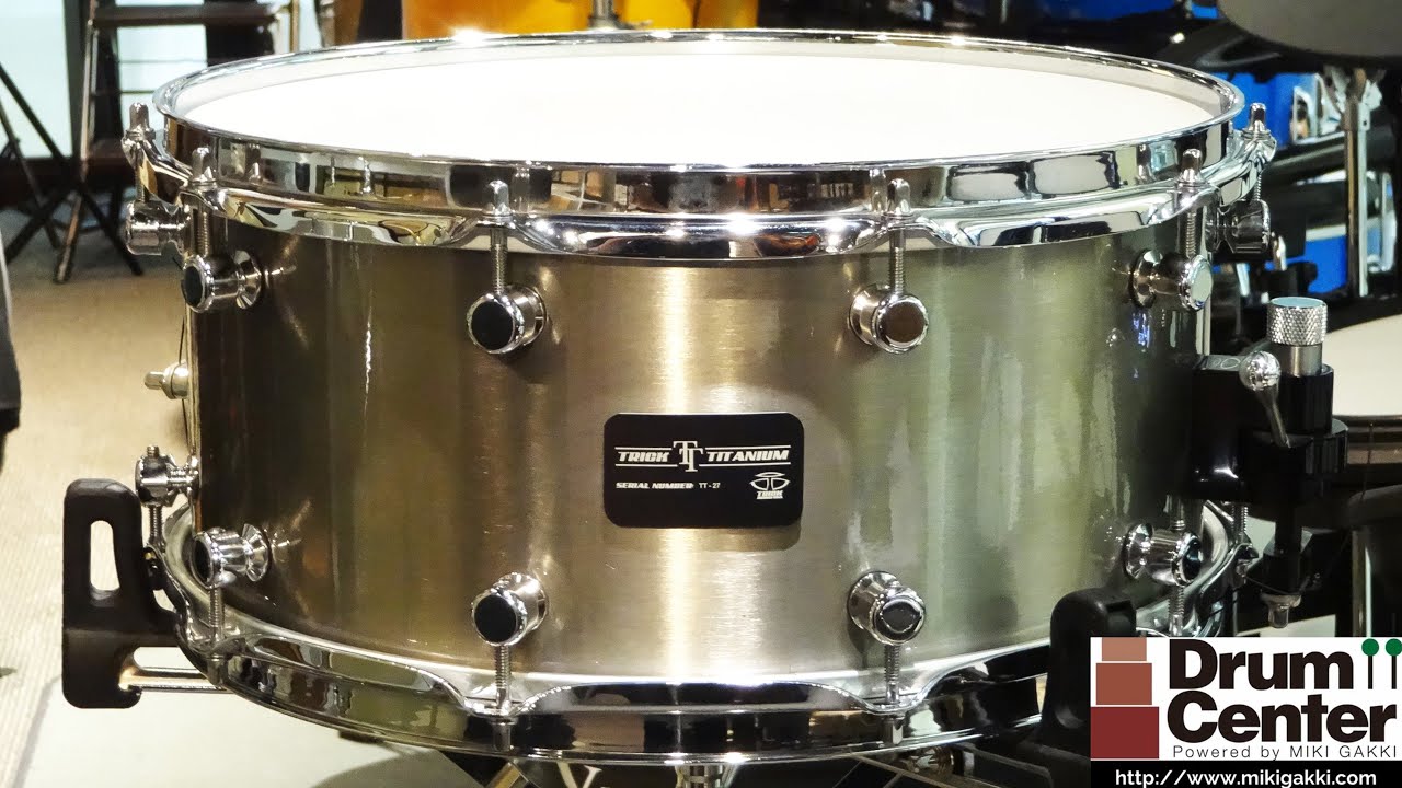 Trick Drums Precious Metals Titanium 14"×6.5" PMSN6514TI - miki drum ...