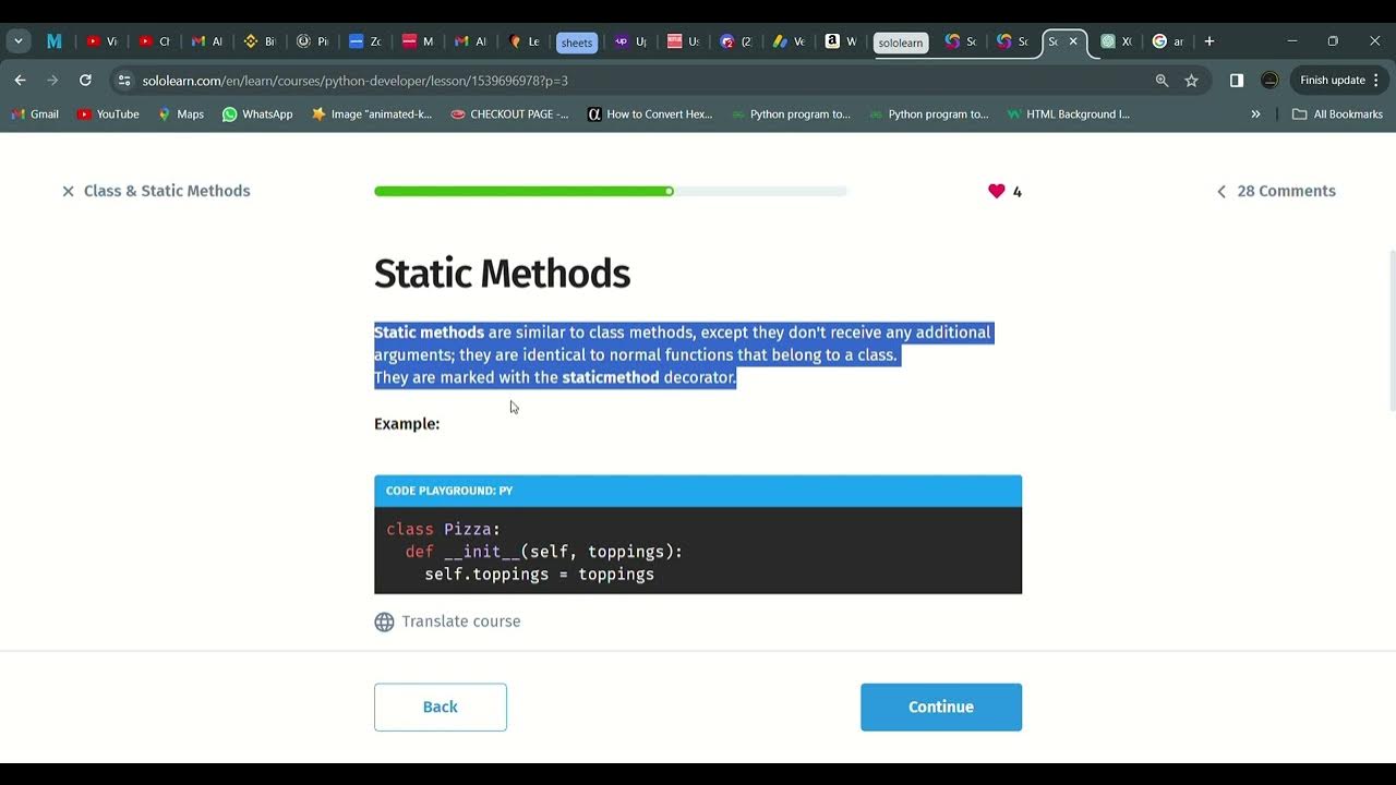 100 Class Static Methods Python Developer Sololearn YouTube 100-class-static-methods-python-developer-sololearn-youtube