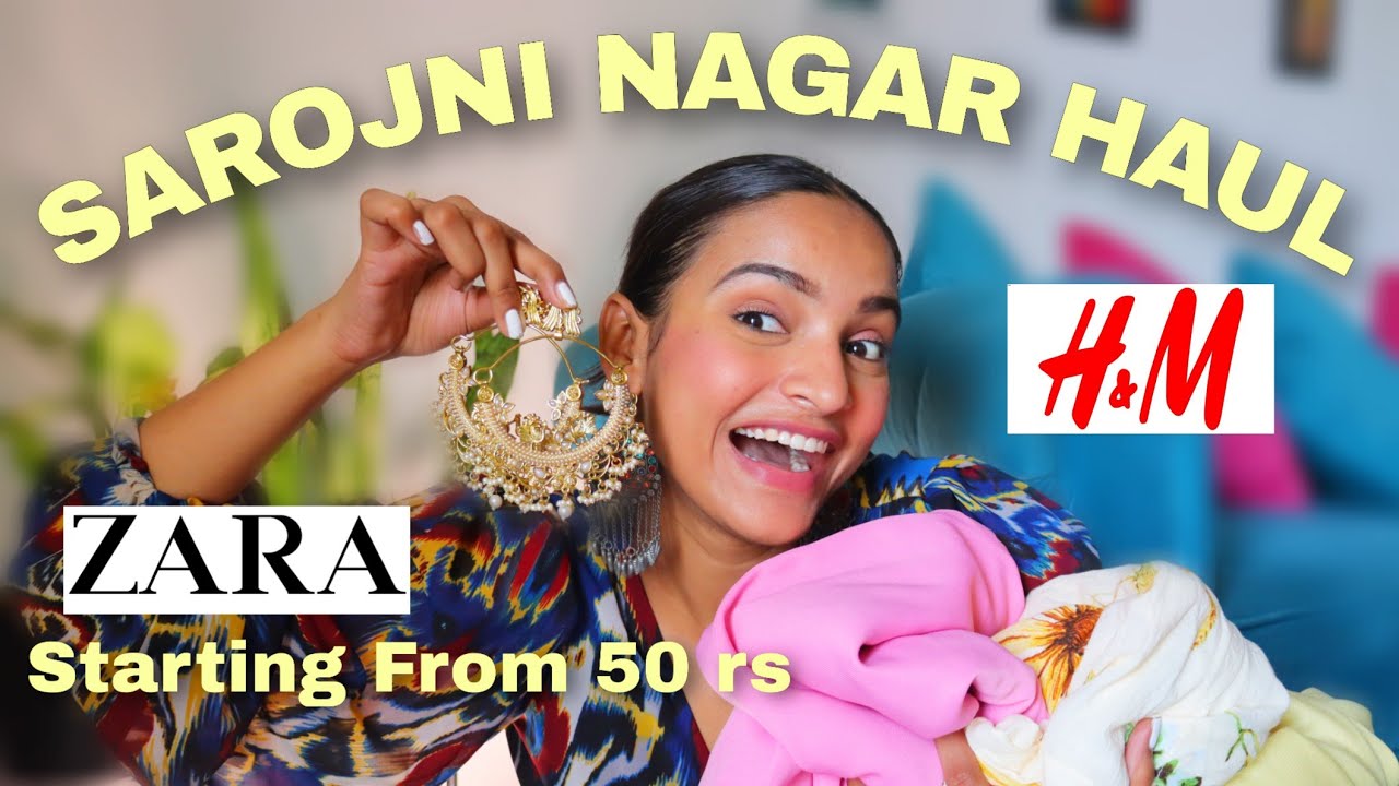 SAROJNI NAGAR HAUL latest summer collection 2022 || SAPNA RAI - YouTube