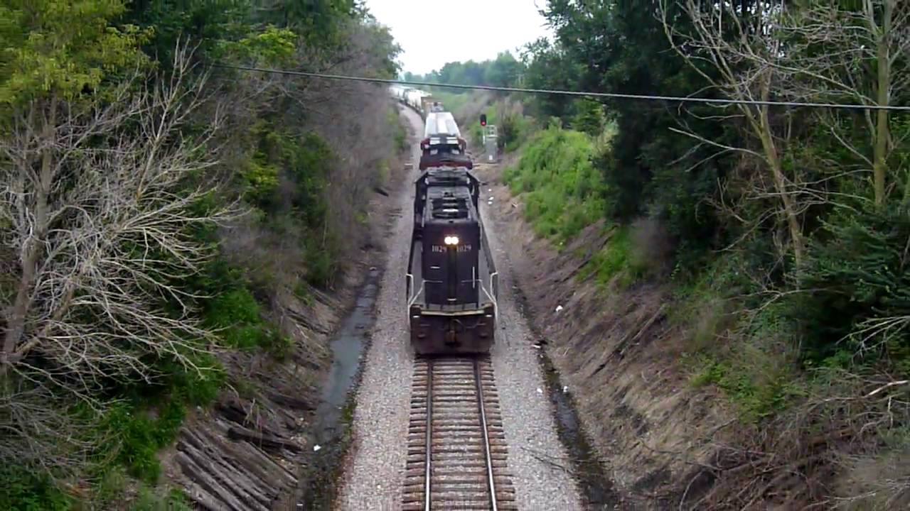 M337 W/IC 1029 WB at Bloods Point Road bridge, 8/10/10 Run-8!! - YouTube