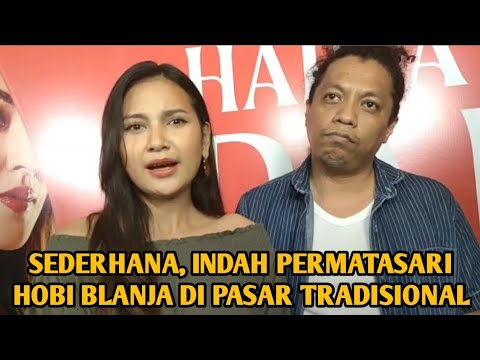 SEDERHANA, INDAH PERMATASARI HOBI BELANJA DI PASAR TRADISIONAL - YouTube