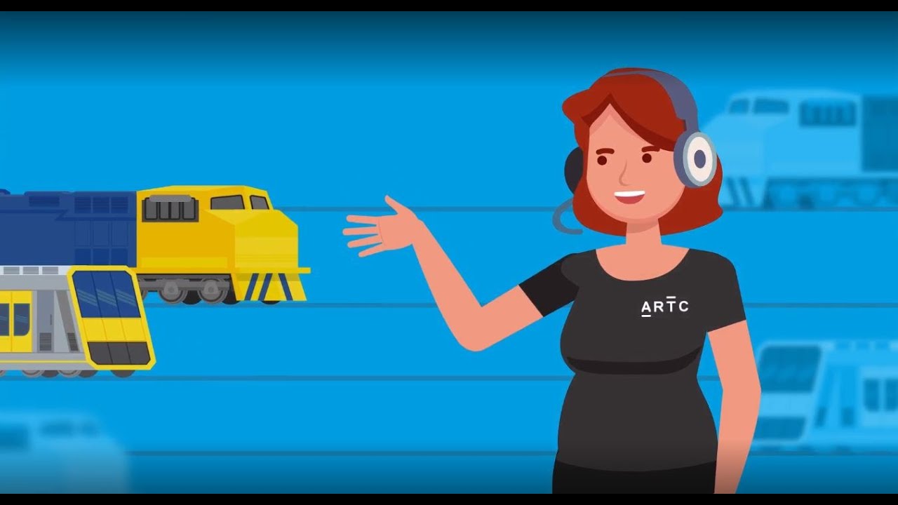 Animating kids about rail safety - YouTube