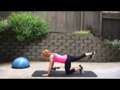 Rear Leg Cross Lift - YouTube