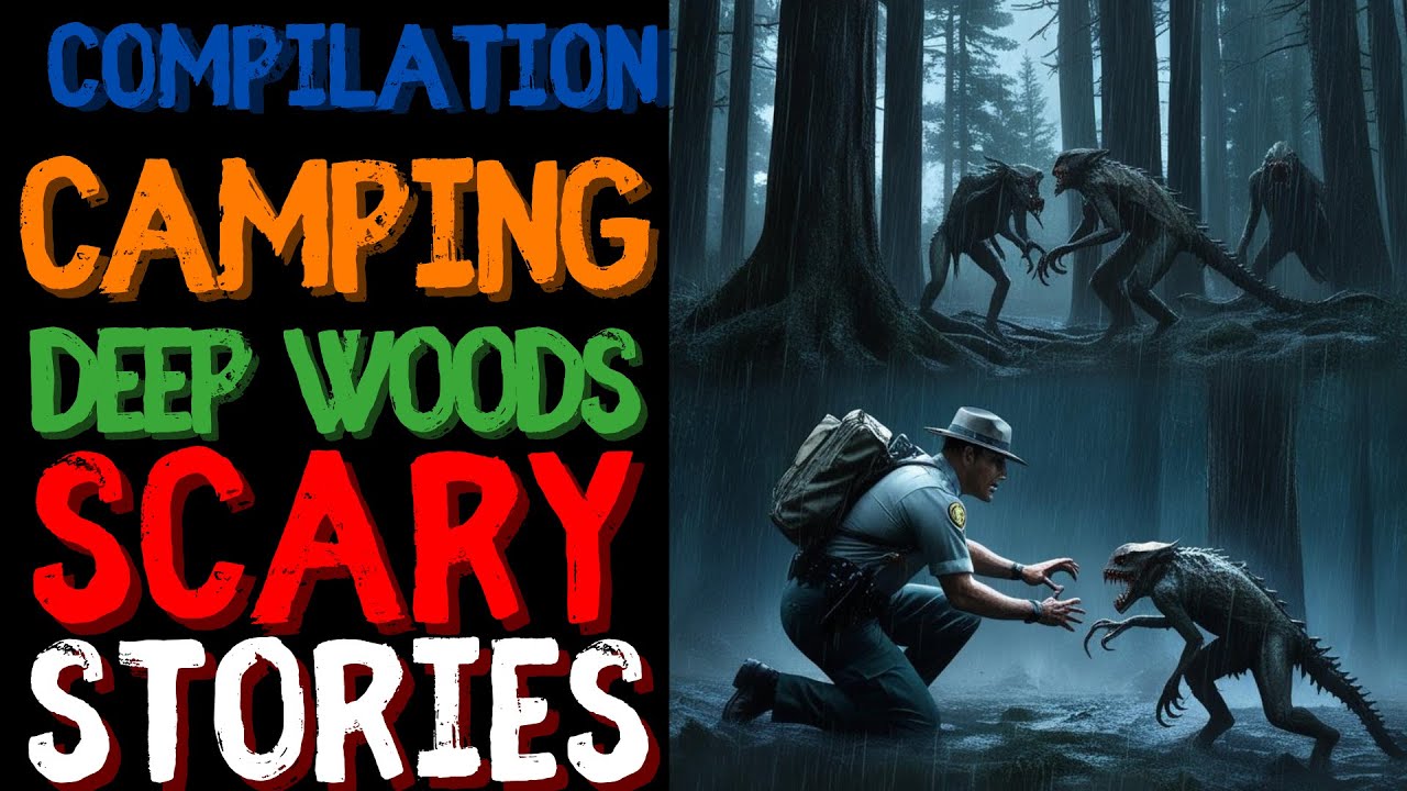 CAMPING SCARY FOREST STORIES | Skinwalker ,Mega Compilation , DEEP ...