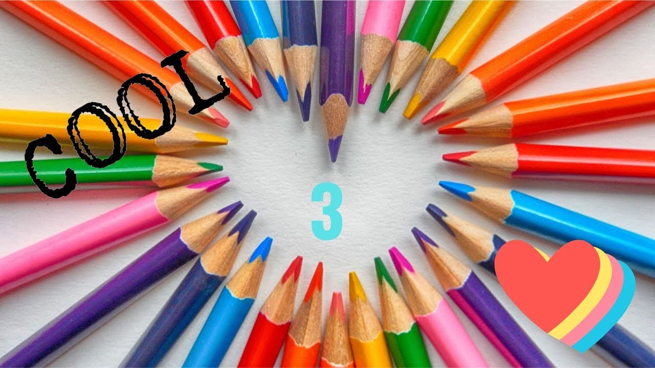 Three color pencil challenge!! - YouTube