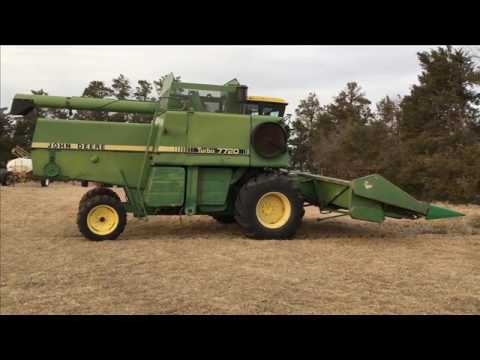 BigIron.com John Deere Turbo 7720 Combine 03-29-17 auction - YouTube