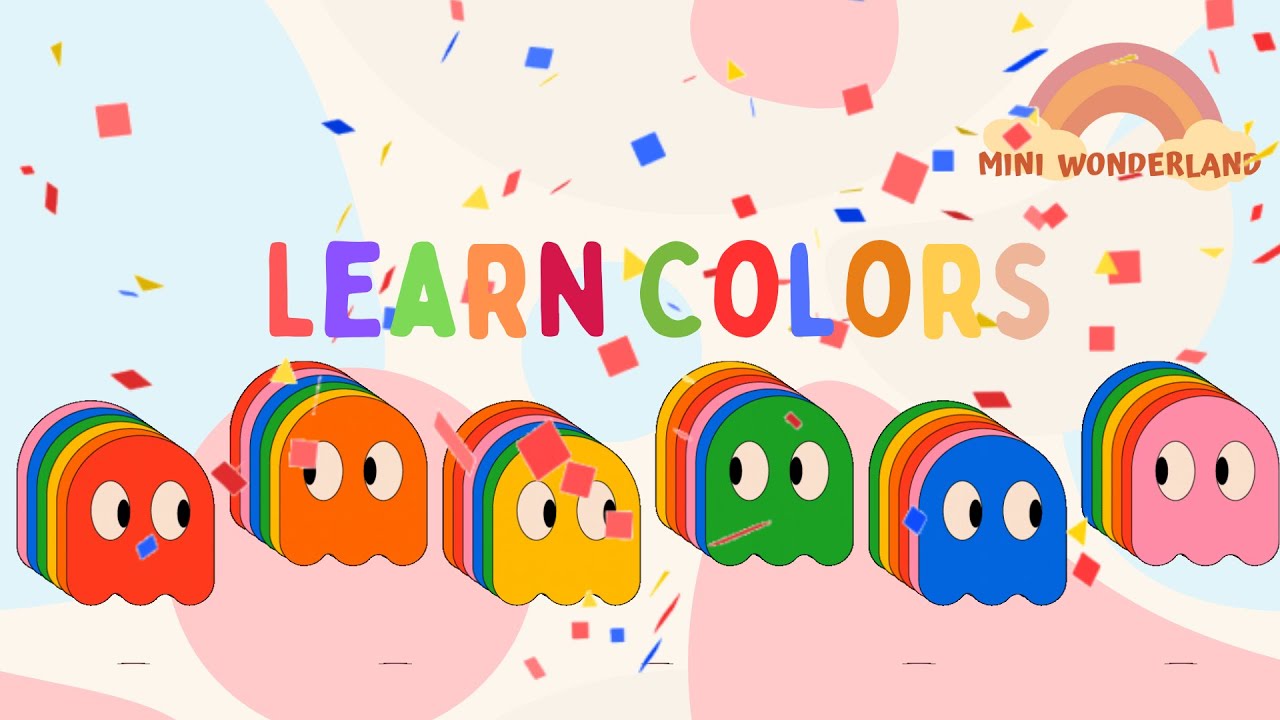 Learn Colors | Colorful Journey Through Colors and Objects | Learning ...